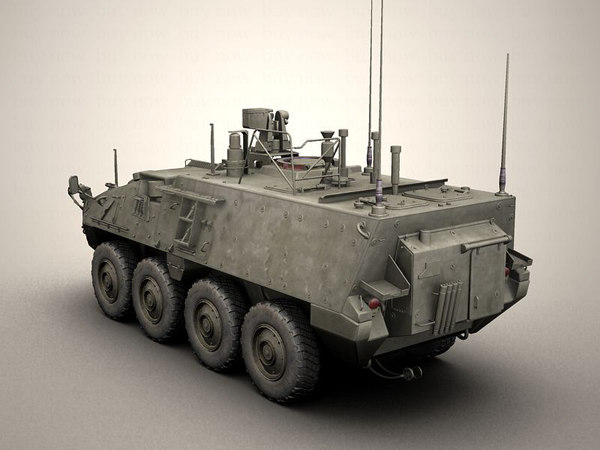 stryker nbcrv 3d model
