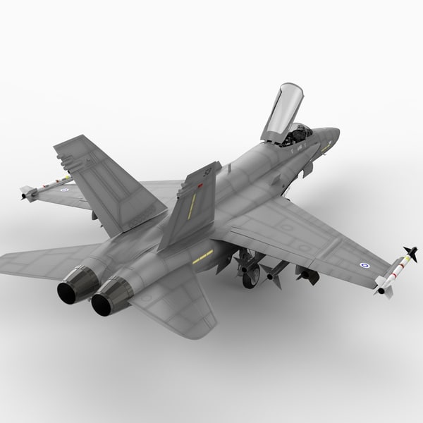 f-18 hornet f a-18 3d model