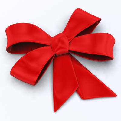 maya red bow