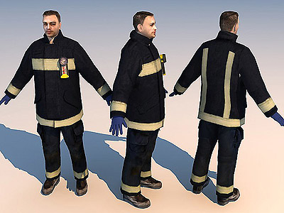 3d model vehicle fireman 01