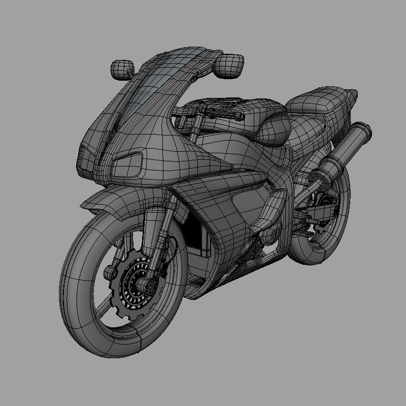 Yamaha Superbike 3D-Modell - TurboSquid 290565