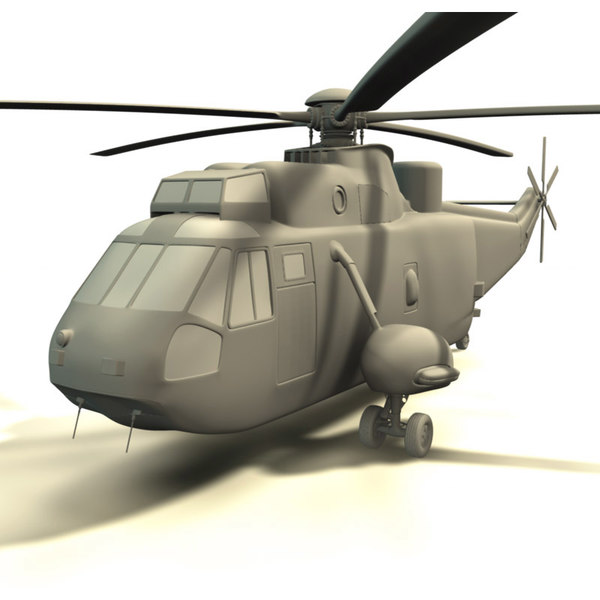 modelo 3d Helicóptero SeaKing - TurboSquid 290577