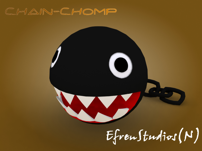 chain chomp 3d model