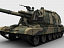 3d russian msta tank