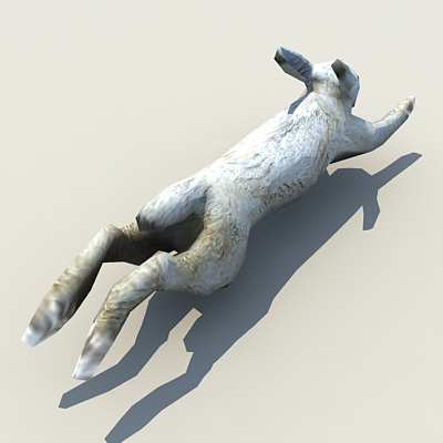 hare 3d obj