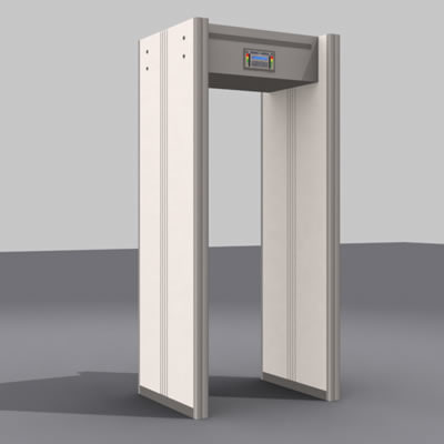 metal detector 3d model