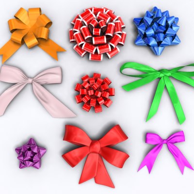 maya ribbons bows 9