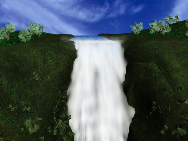 water waterfall 3d model water waterfall 3d model