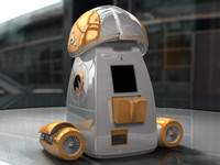 turntable dj 3d model