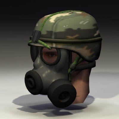 s10 gas mask 3d max