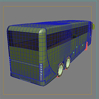 solaris coach 3d model