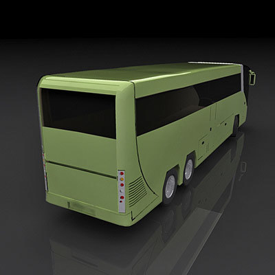 solaris coach 3d model