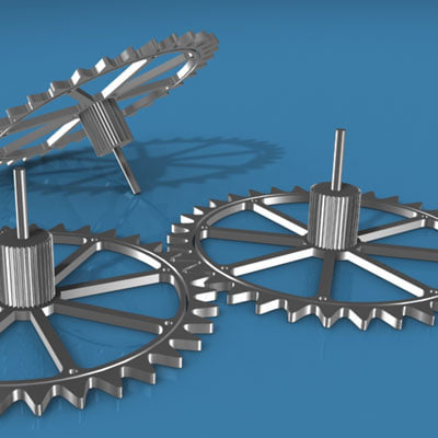 3d gears model