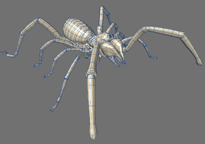 lightwave iraqi camel spider