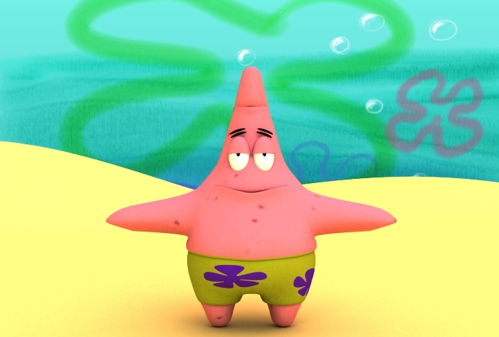 patrick star type c4d