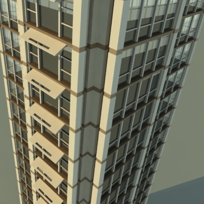 35 story skyscraper building 3d 3ds