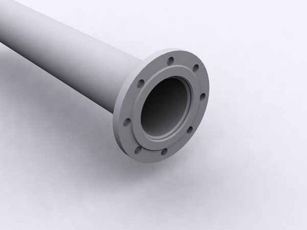 3d model pipe coupling
