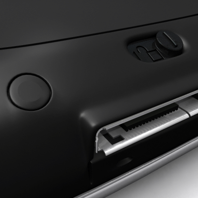 dell axim x50v pda 3d model