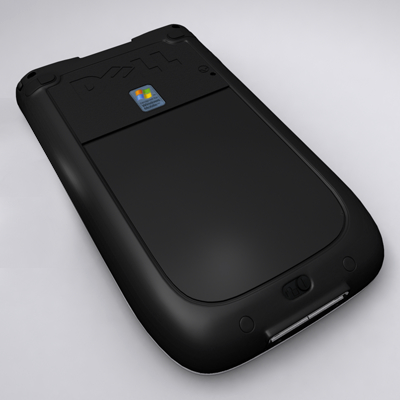 dell axim x50v pda 3d model
