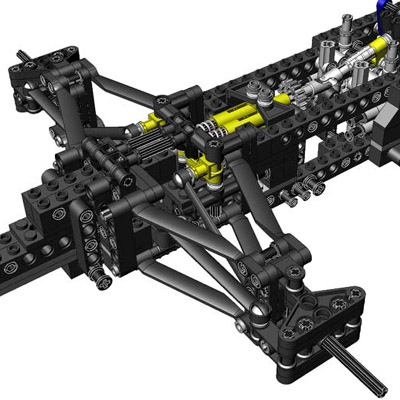 lego technic 3d model