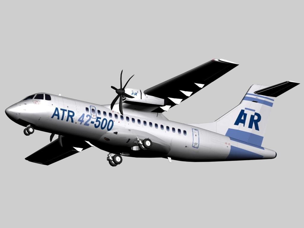 atr 42-500 3d model