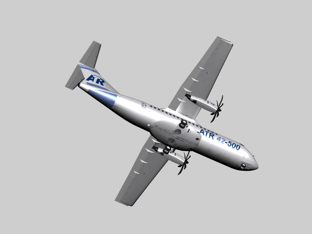 atr 42-500 3d model