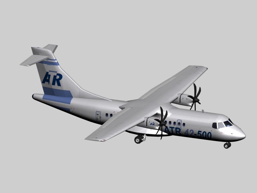 atr 42-500 3d model