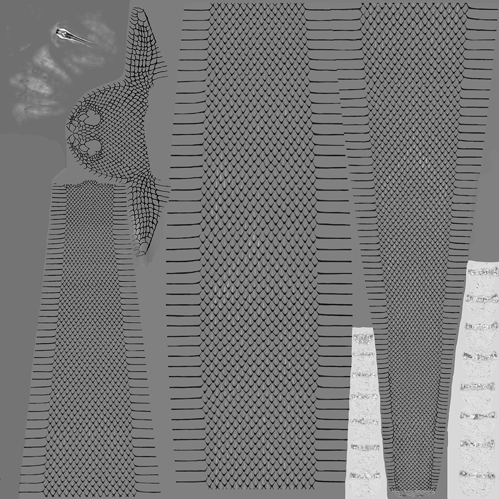 snake rattlesnake 3d model