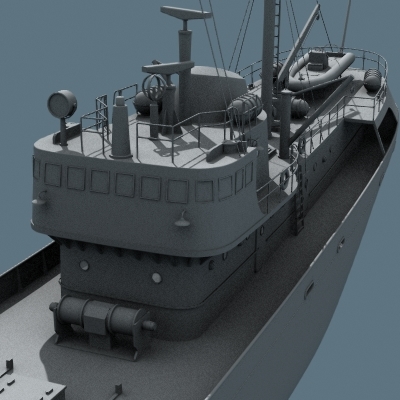 resolution fishing boat obj