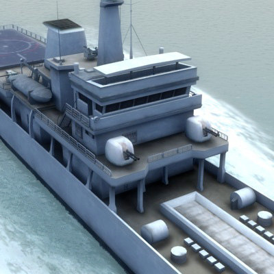 yuting 072-ii ship 3d model