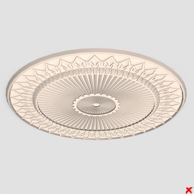 modelo 3d Medallon de techo003 max.ZIP - TurboSquid 297304