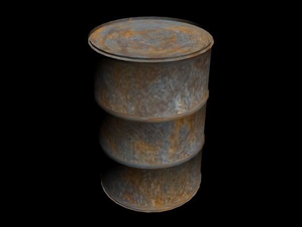 max rusted oil drum