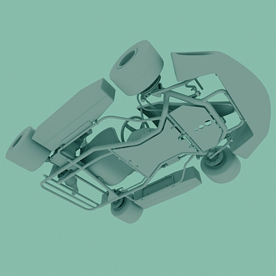 3d shifter kart model