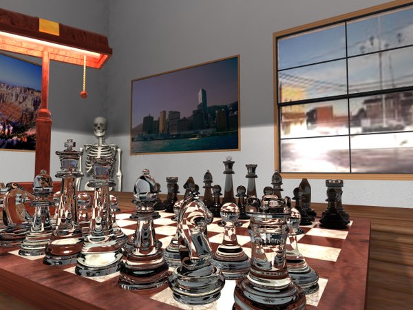 maya chess set