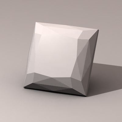 cut diamond 3d model