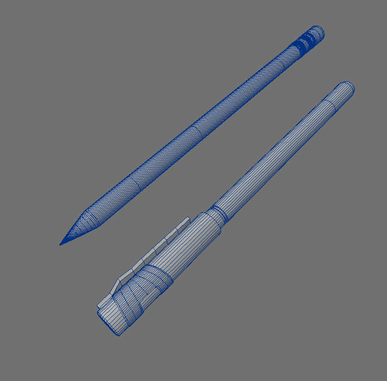 3d pen pencil set model