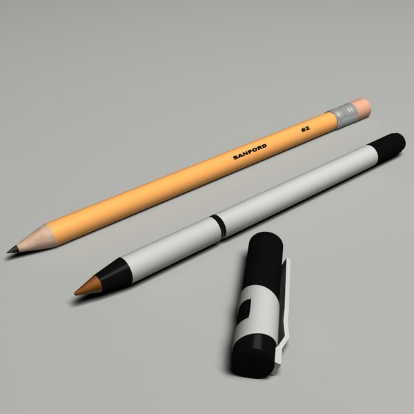 3d pen pencil set model