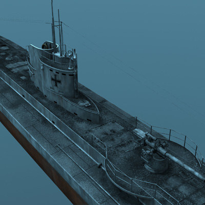 sub u35 3d model
