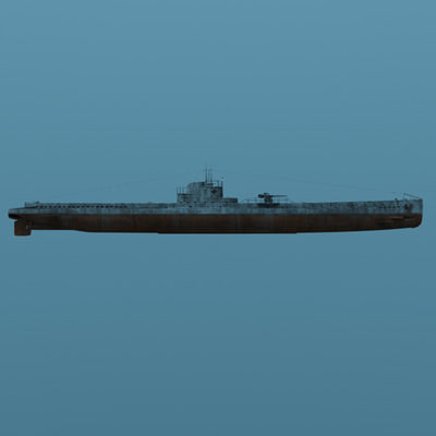 sub u35 3d model