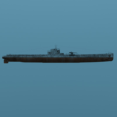sub u35 3d model