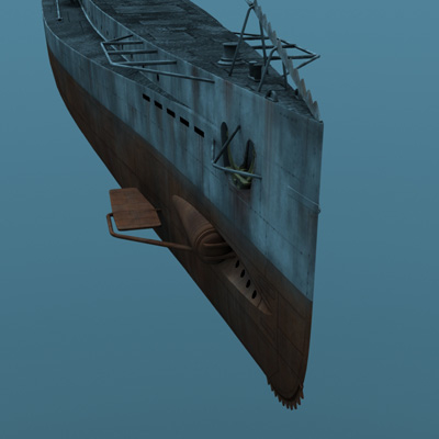 sub u35 3d model