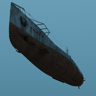 sub u35 3d model