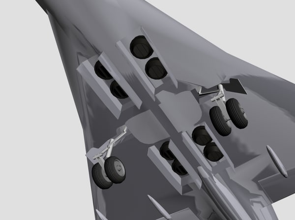 dassault mirage iiiv plane 3d model