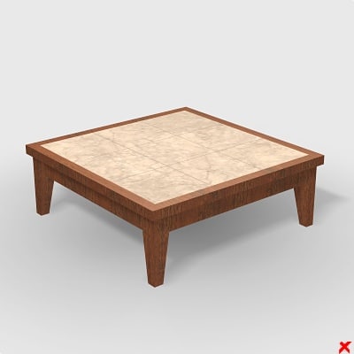 3ds max table coffee