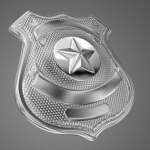 Police Badge 3D Models for Download | TurboSquid