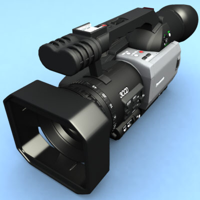 3d model panasonic dvx-100 video