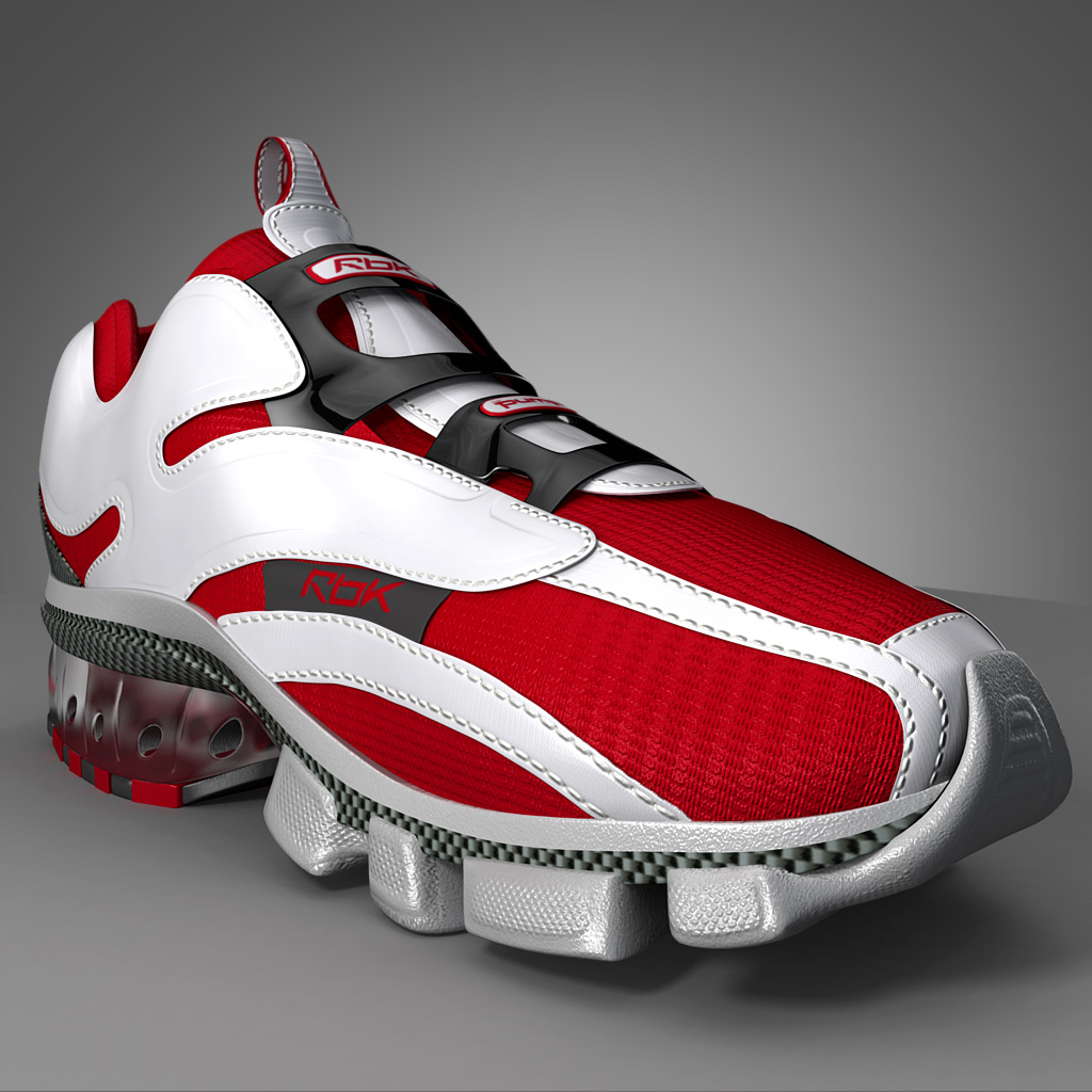 running shoes 3d model