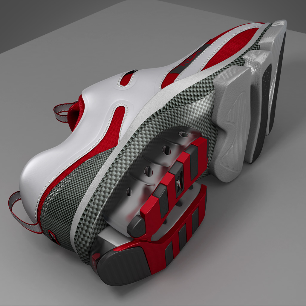running shoes 3d model