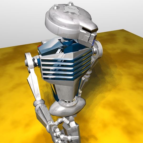 3d model robot