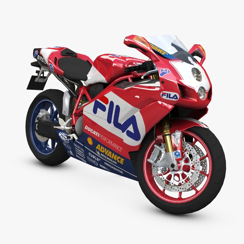 fila bike 3d model